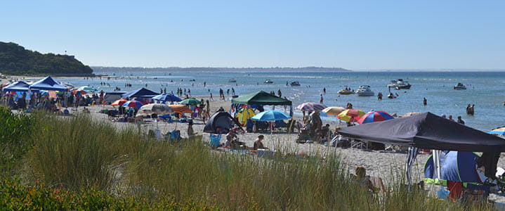 Boating and swimming zones