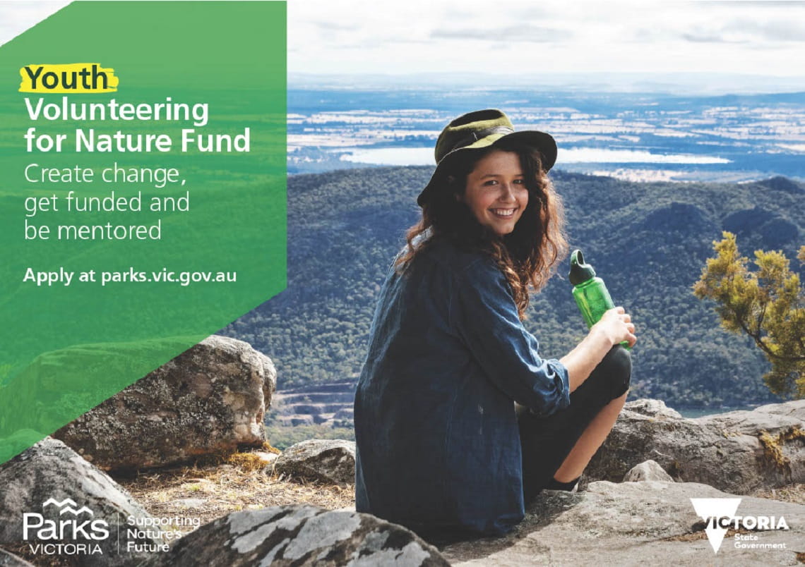 Young Victorian volunteers with green solutions receive project funding