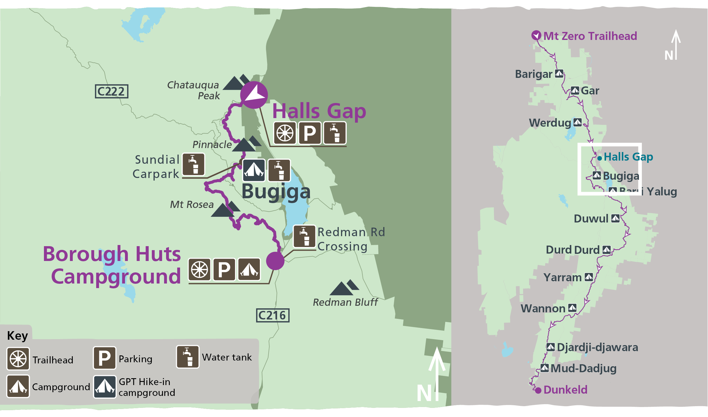 Overnight hikes